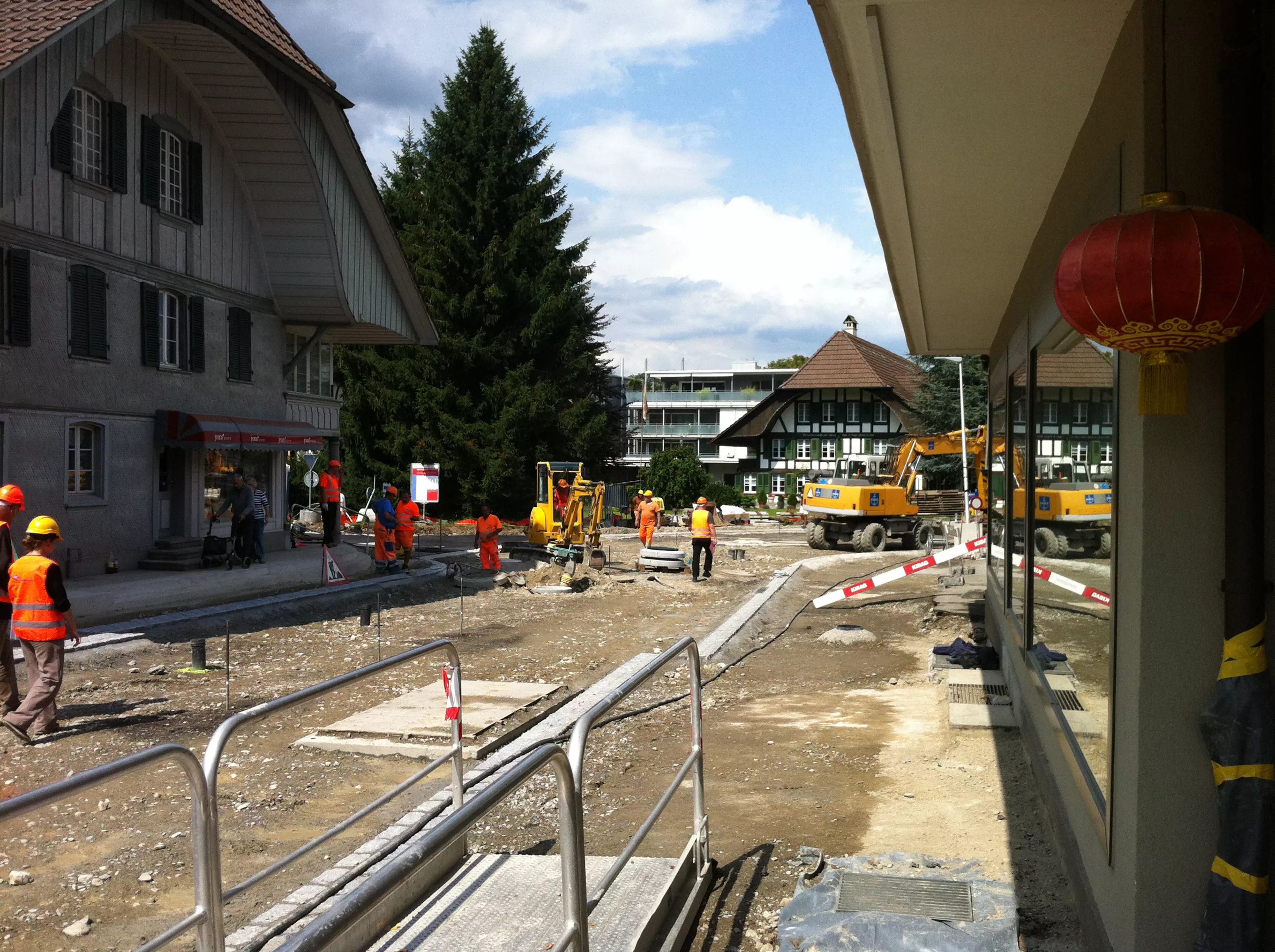 Belp Sanierung Dorf- und Käsereistrasse | Projekte | Gruner AG