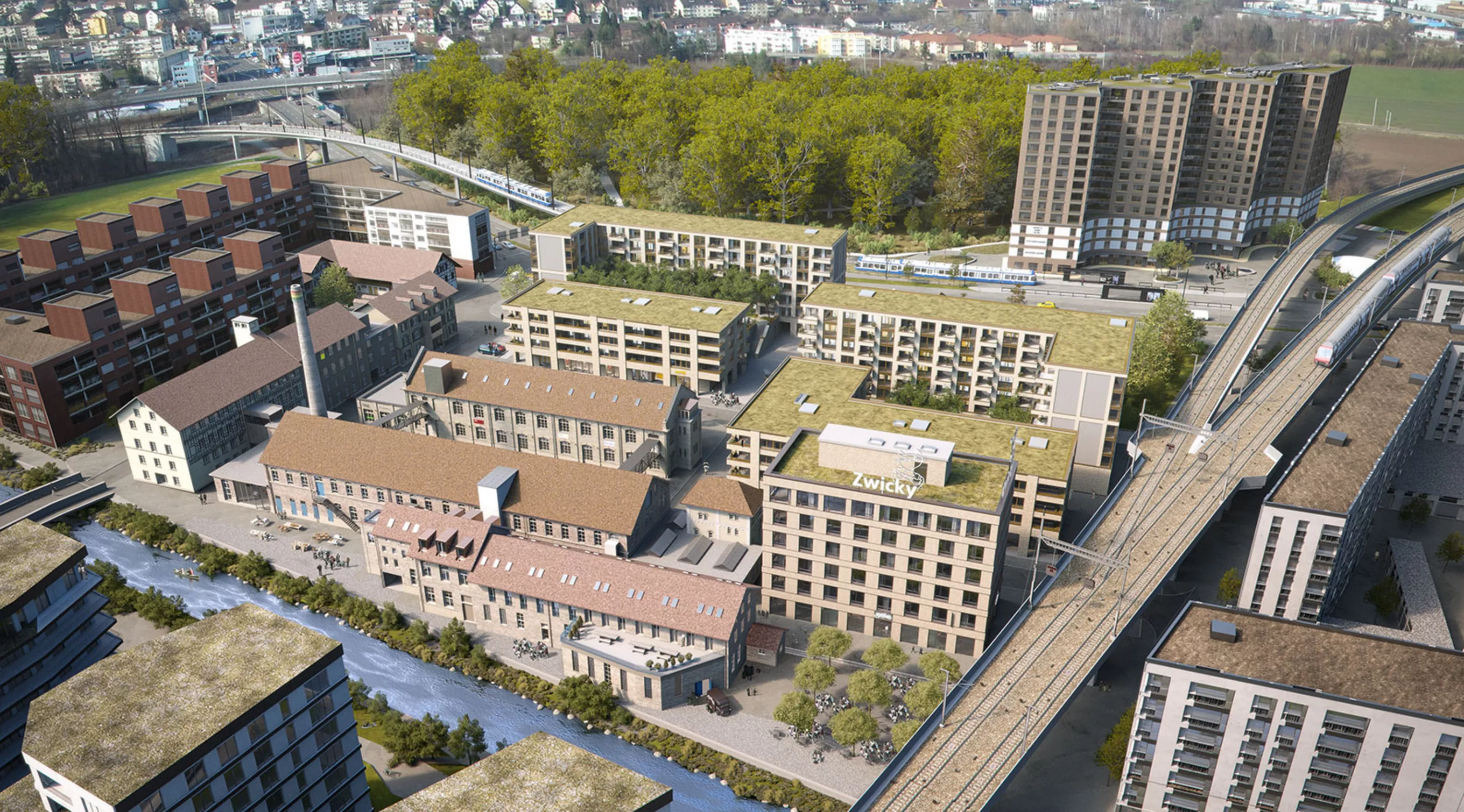 Zwicky Areal Baufeld A6-A10 | Projects | Gruner AG