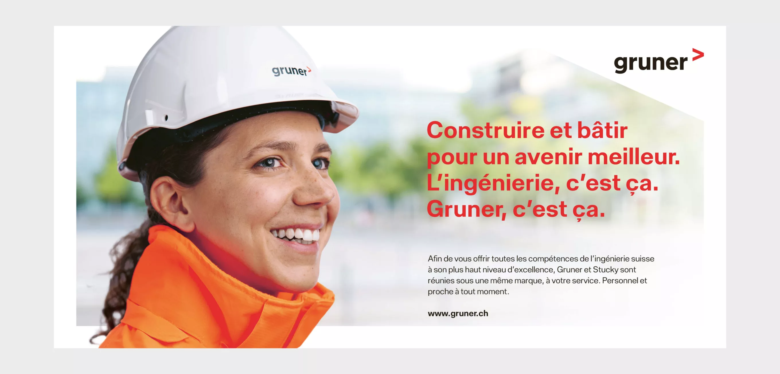 Gruner launches employee campaign in Western Switzerland | Gruner AG