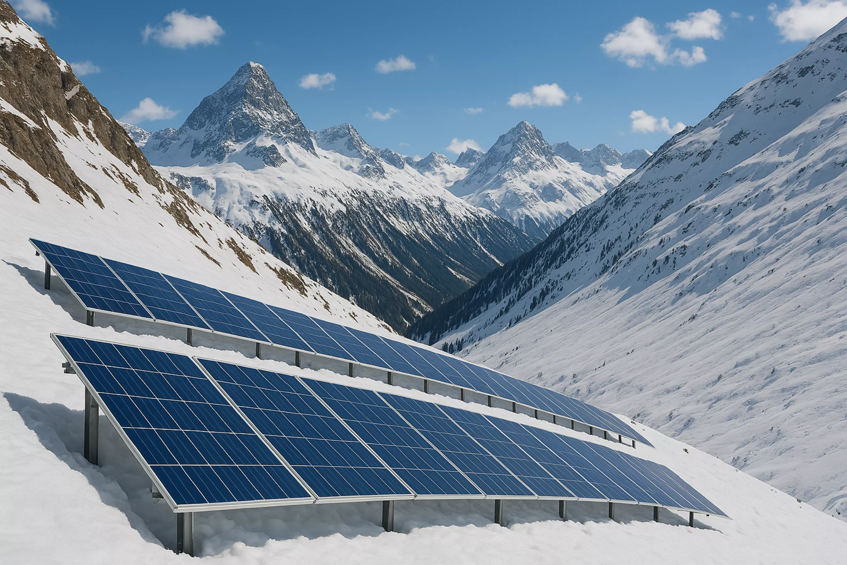 High-Altitude Alpine PV Plants | Gruner AG