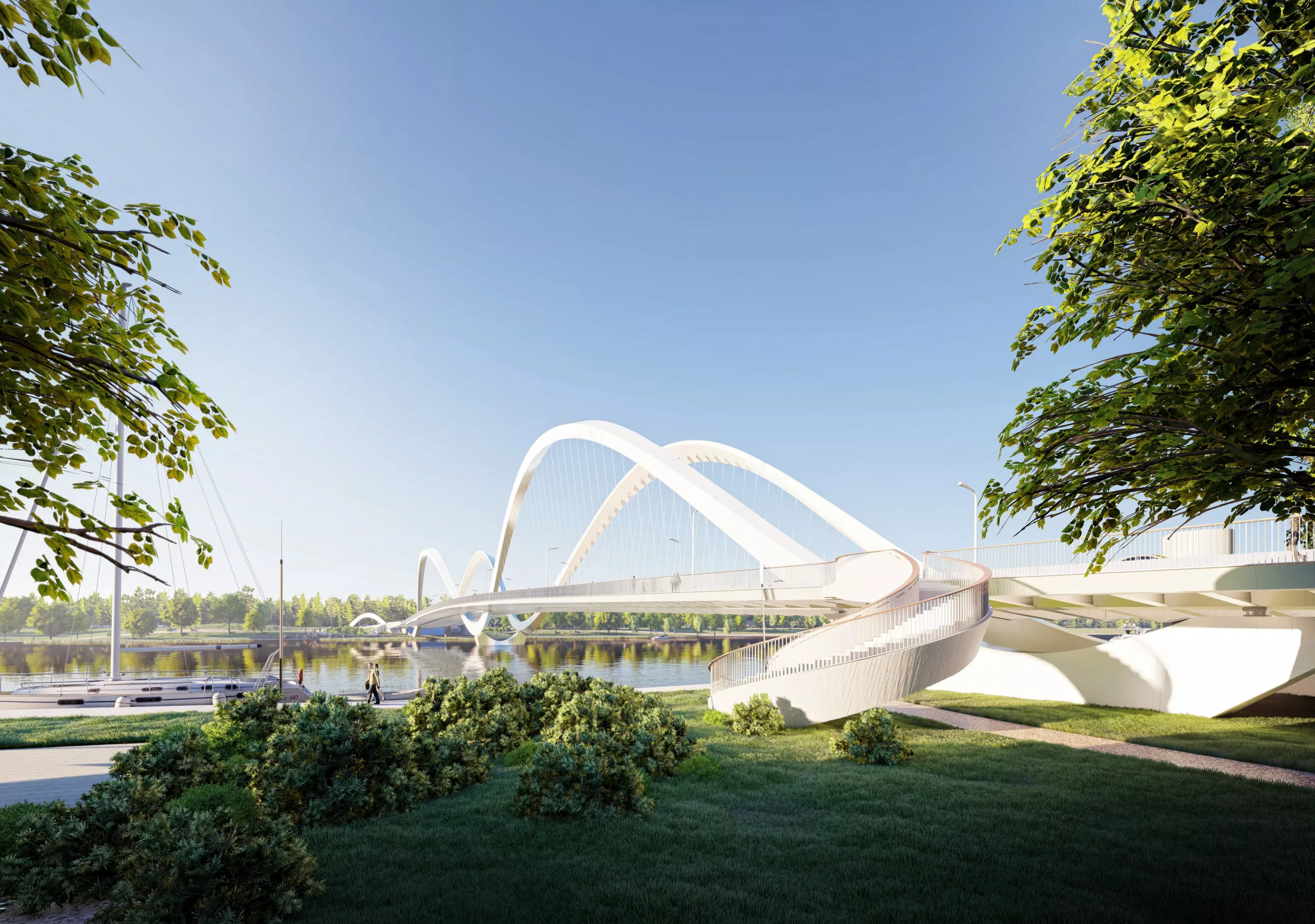 Raba-Lai Bridge, Pärnu | Projects | Gruner AG