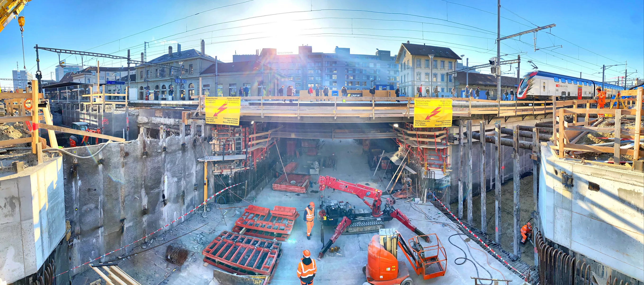 Modernization of the Fribourg railway station | Projects | Gruner AG