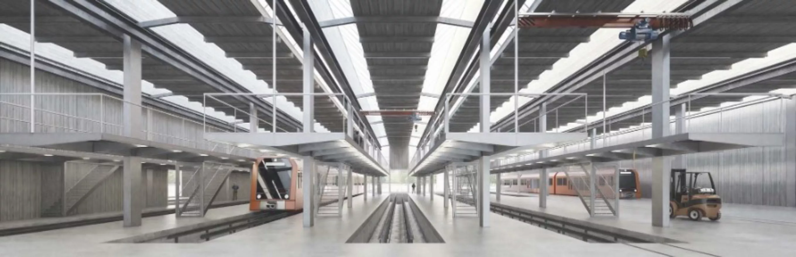 New construction of train depot | Projects | Gruner AG